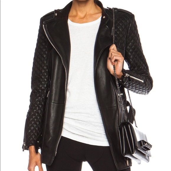 Barbara Bui | Jackets & Coats | Runway Barbara Bui Quilted Leather ...